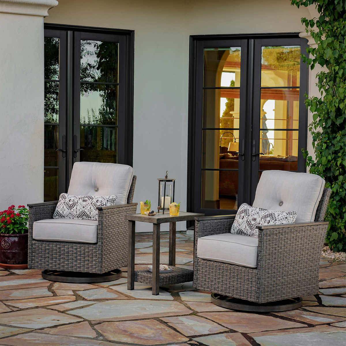 SunVilla Clifton 4-Piece Outdoor Patio Seating Set Review - Patio Pickz